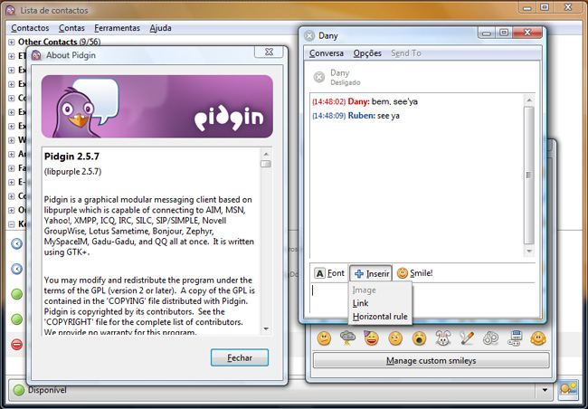 Pidgin: Messeger, completo para todas as plataformas